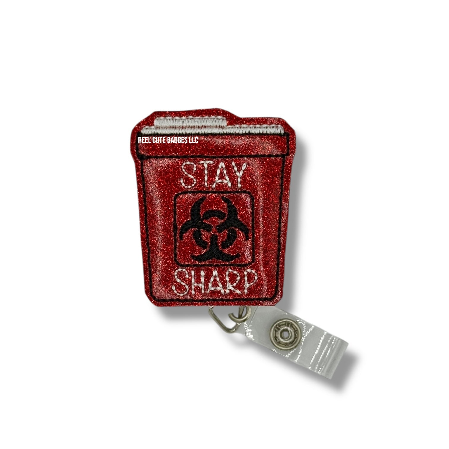 Stay Sharp – Reel Cute Badges
