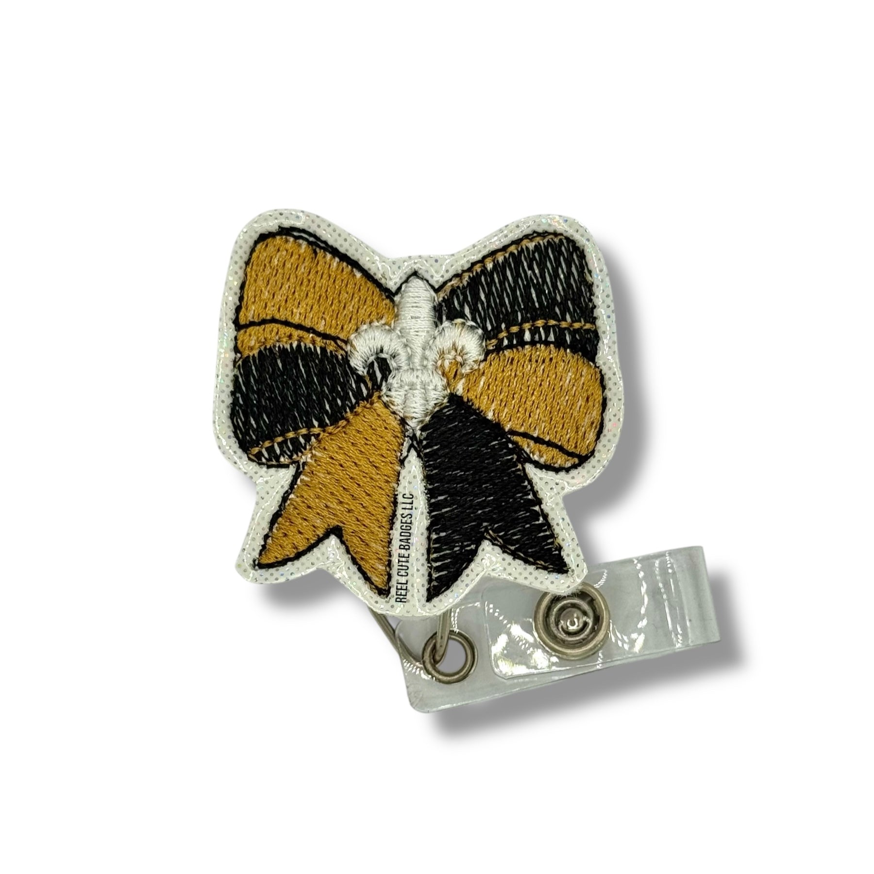 Saints Bow – Reel Cute Badges