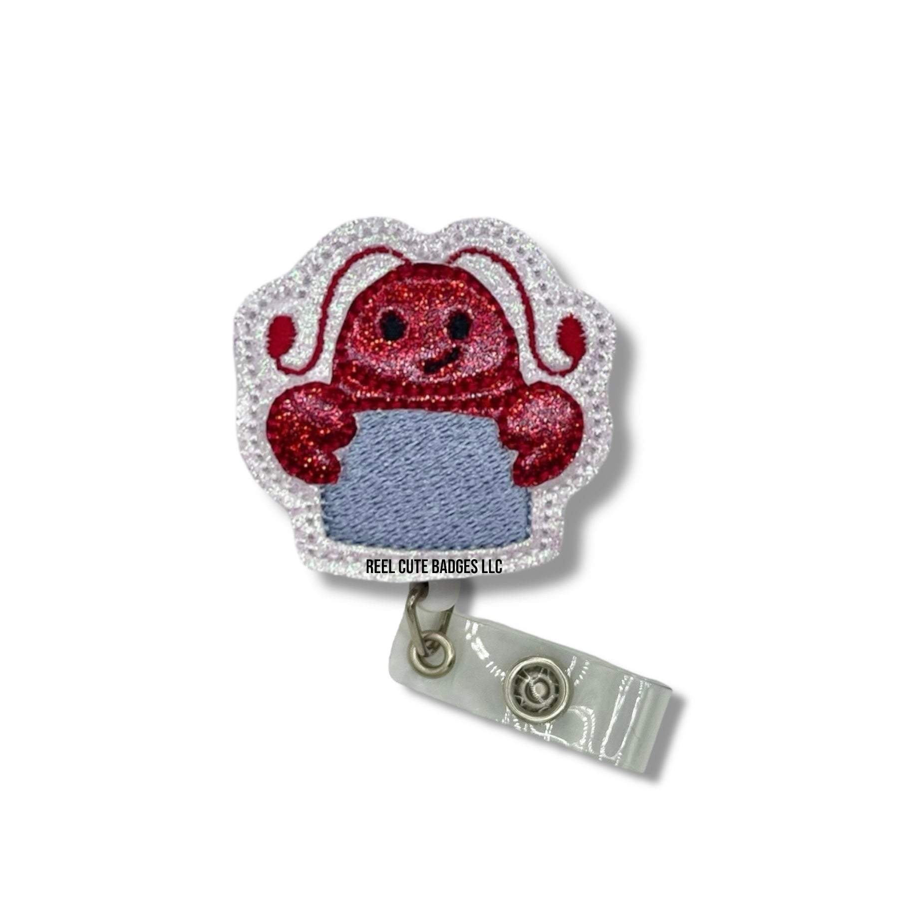Crawfish in Pot – Reel Cute Badges