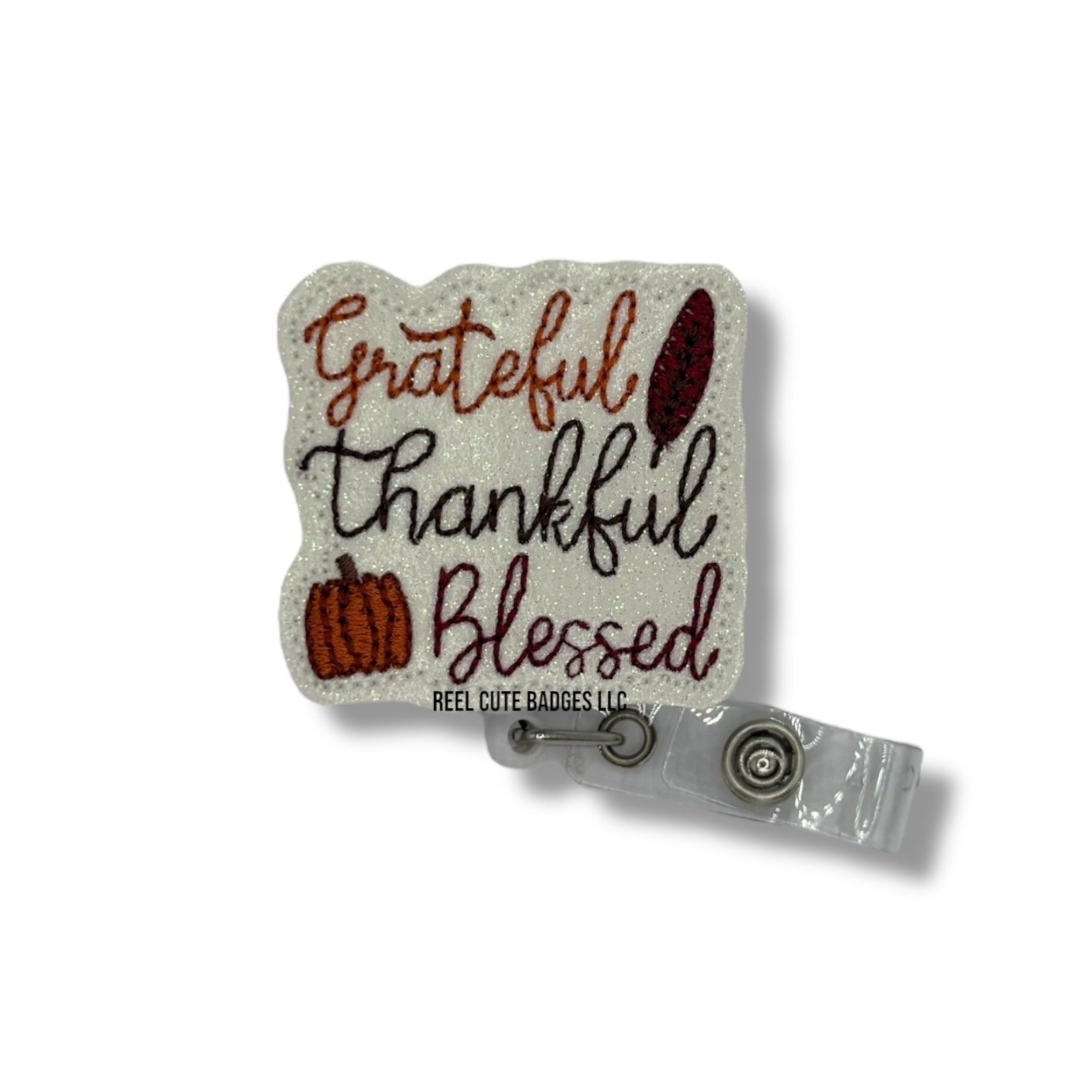 Grateful, Thankful, Blessed – Reel Cute Badges