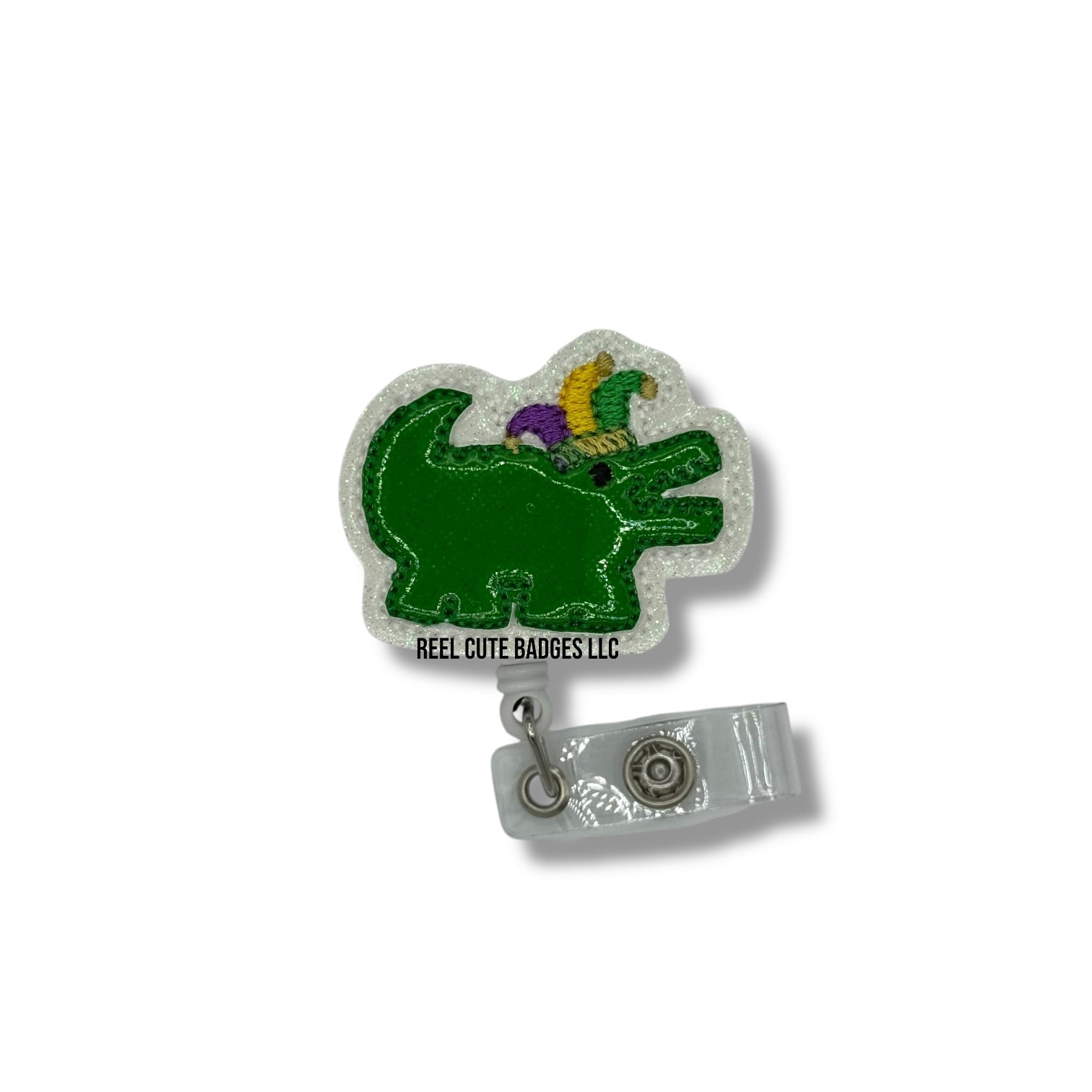 Alligator Jester – Reel Cute Badges